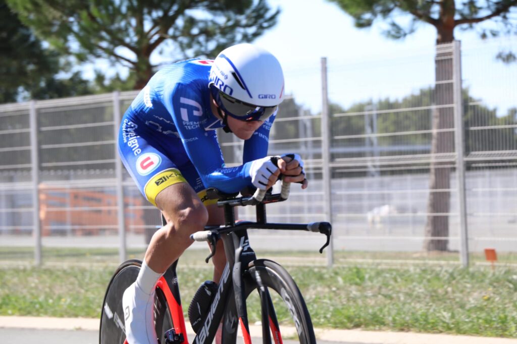 Louka Lesueur champion des Pays de la Loire U19 du contre-la-montre - UCNA